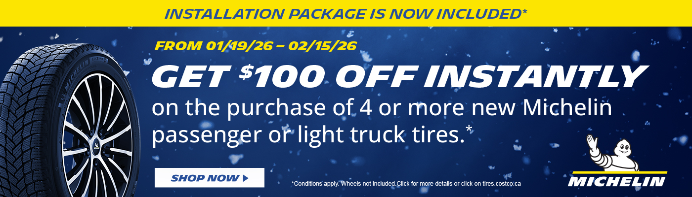 Shop for Tires | Costco Tires