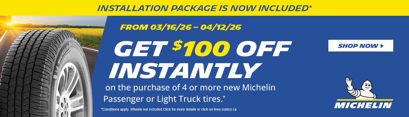 Shop for Tires | Costco Tires